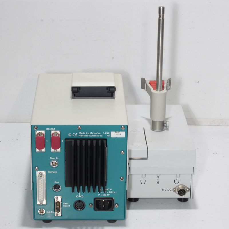 Brinkmann Metrohm 756 KF Coulometer w Keypad and 703 TI Stand | eBay